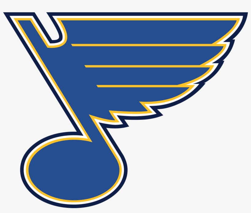 Louis Blues Logo, Emblem, Logotype, Symbol - Stl Blues Logo - Free Transparent PNG Download - PNGkey