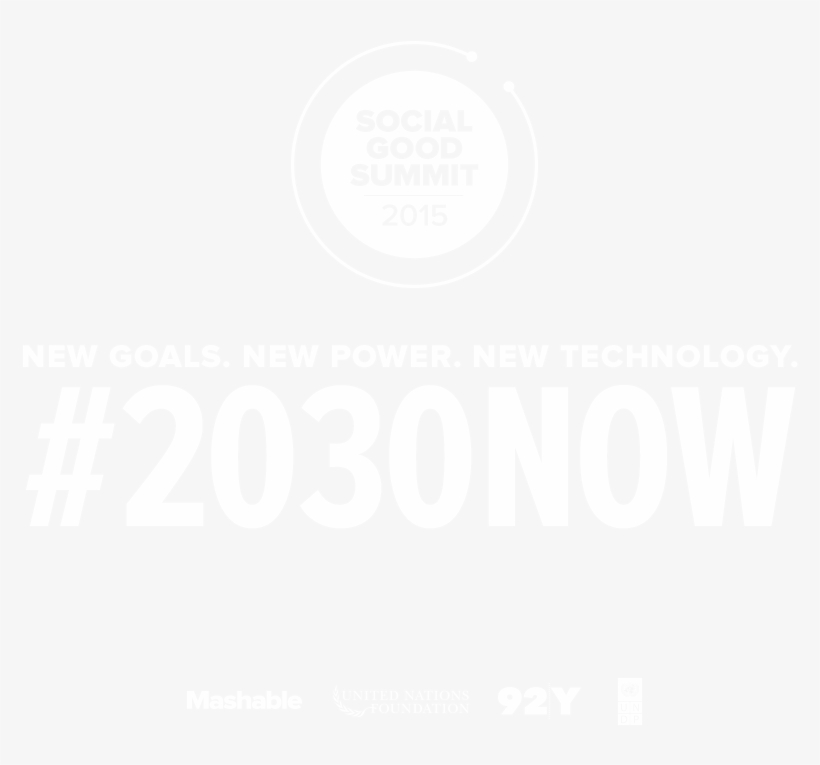 Speakers - Social Good Summit 2016 Logo - Free Transparent PNG Download ...