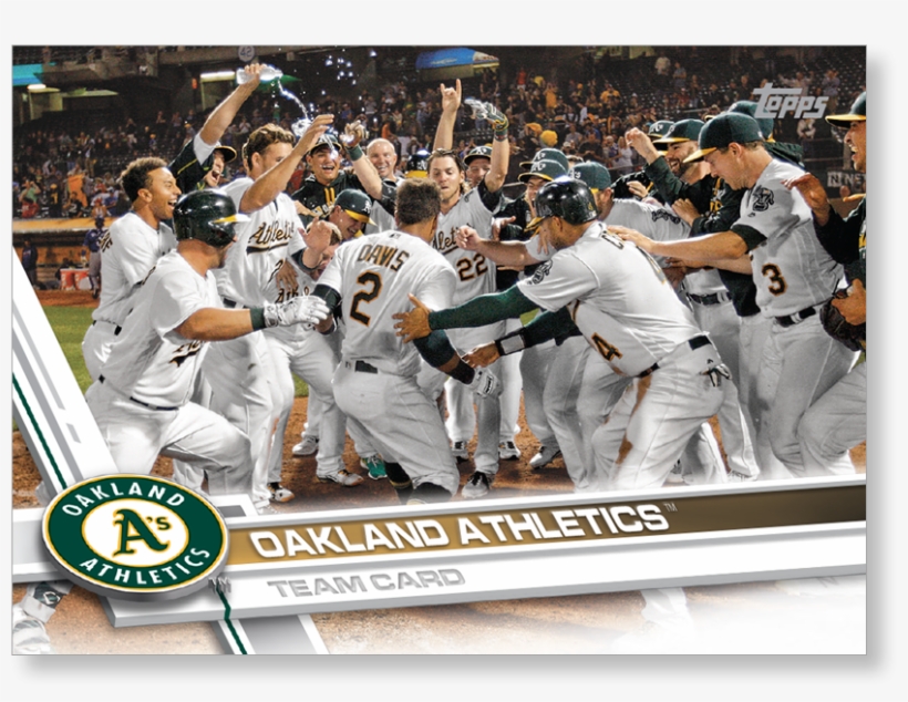 Oakland Athletics 2017 Topps Baseball Series 2 Team - Test Cricket ...