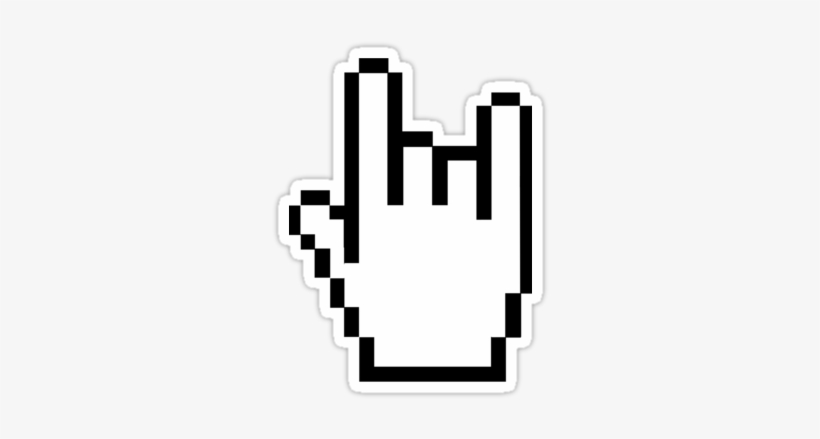 Echo Park Normcore Try Hard - Hand Cursor - Free Transparent PNG ...