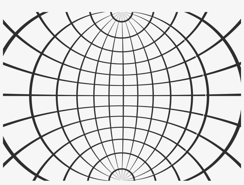 Projected Globe Wireframe White Wire Globe Png - Wireframe Globe - Free ...