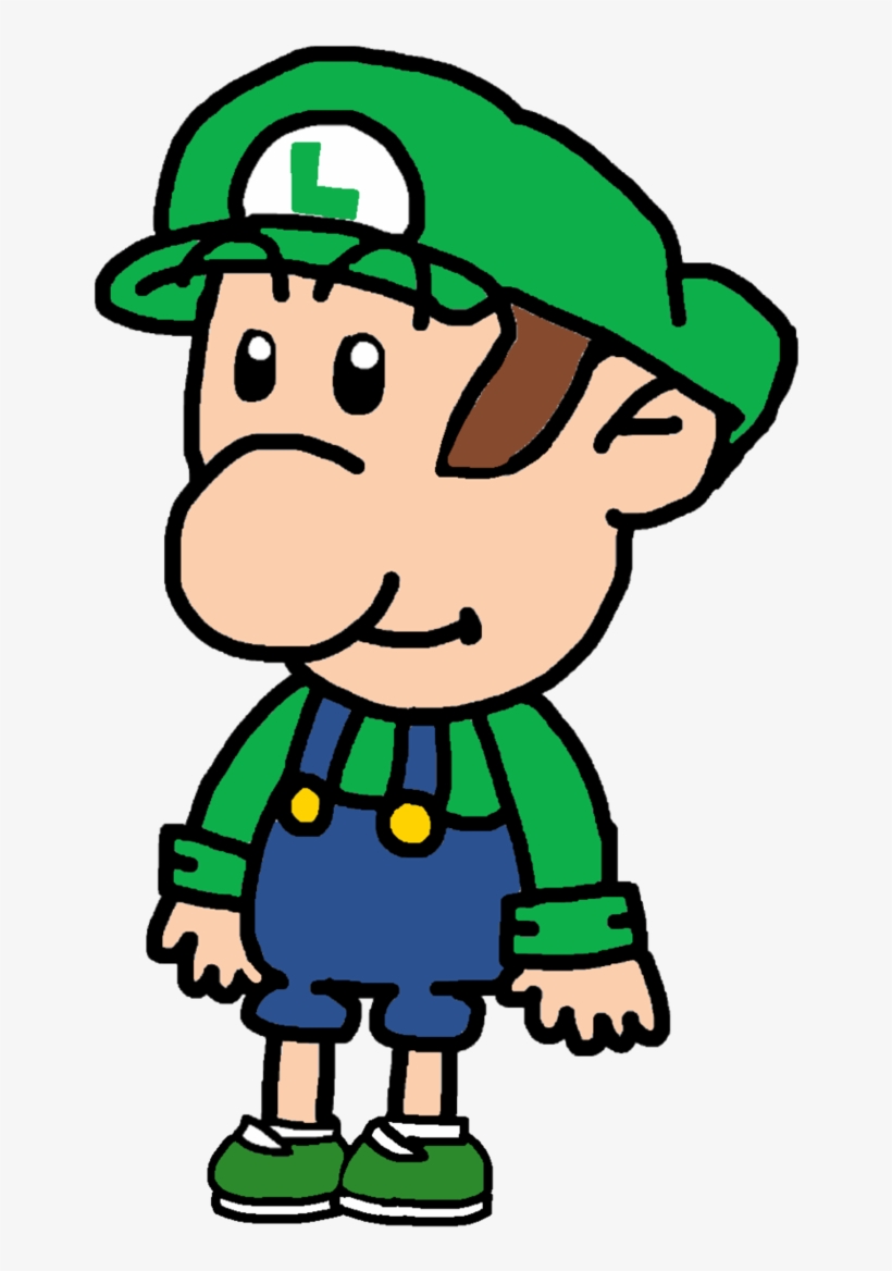 Baby Luigi 2d - Mario - Free Transparent PNG Download - PNGkey
