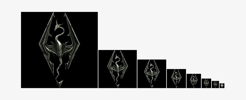 Just Drop The Icons In Your Skyrim Folder And Look - Emblem - Free ...