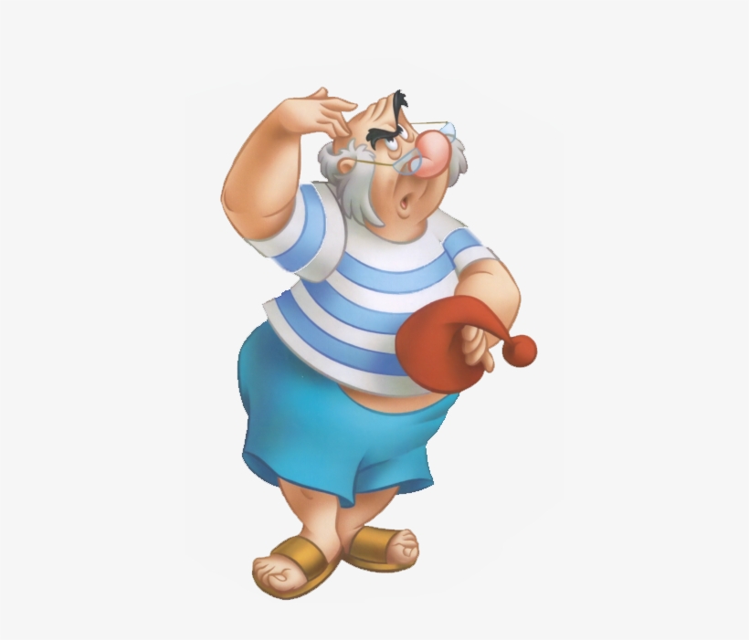 Captain Hook Clipart - Mr Smee Png - Free Transparent PNG Download - PNGkey