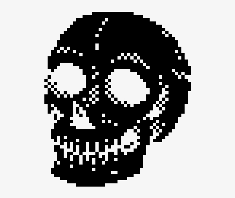 Pixel-skull - Free Transparent PNG Download - PNGkey