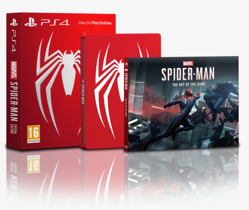Order Now - Spider Man Ps4 Special Edition - Free Transparent PNG ...