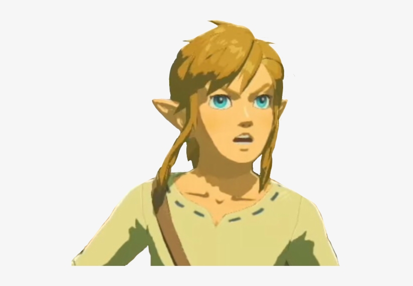 Link Botw Breathofthewild Freetoedit - Link Botw With Transparent ...