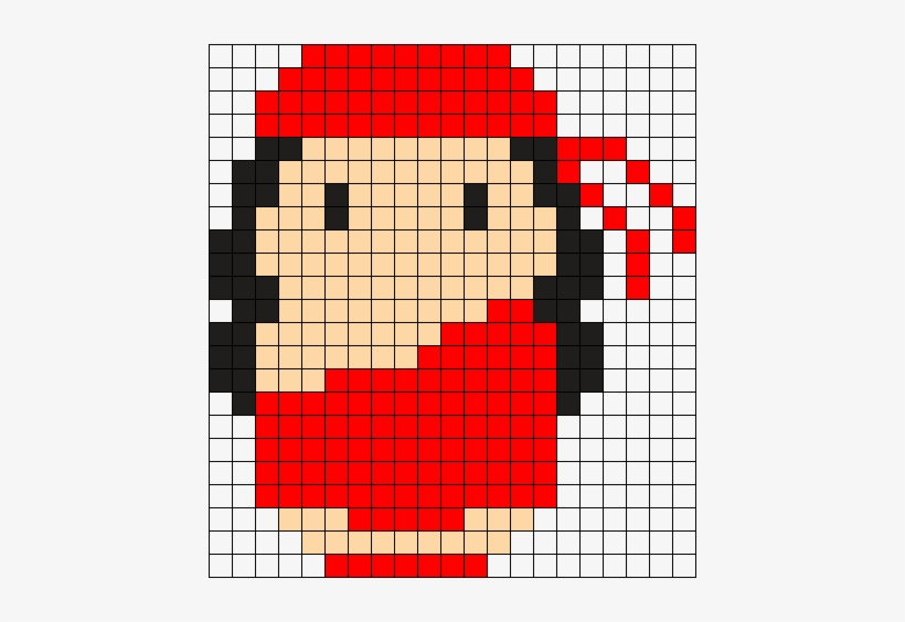 Elektra Perler Bead Pattern / Bead Sprite - Bead - Free Transparent PNG ...