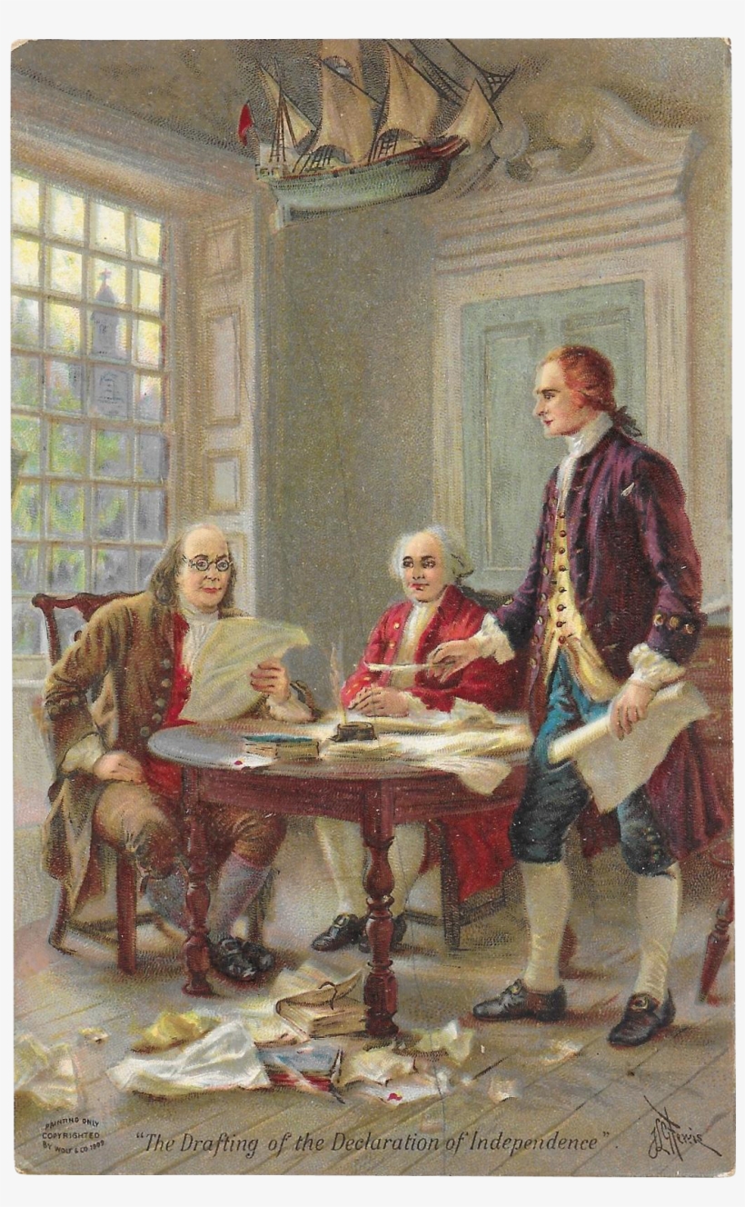 Jayne's Drafting Of The Declaration Of Independence - Autobiography Of ...