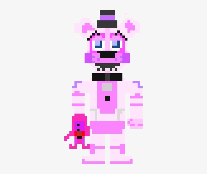 Funtime Freddy With Bonnet - Five Nights At Freddy's - Free Transparent ...