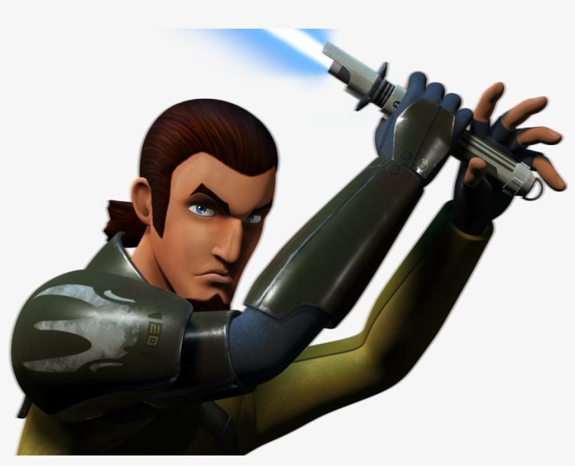 Kanan Holding Lightsaber - Star Wars Kanan Png - Free Transparent PNG ...