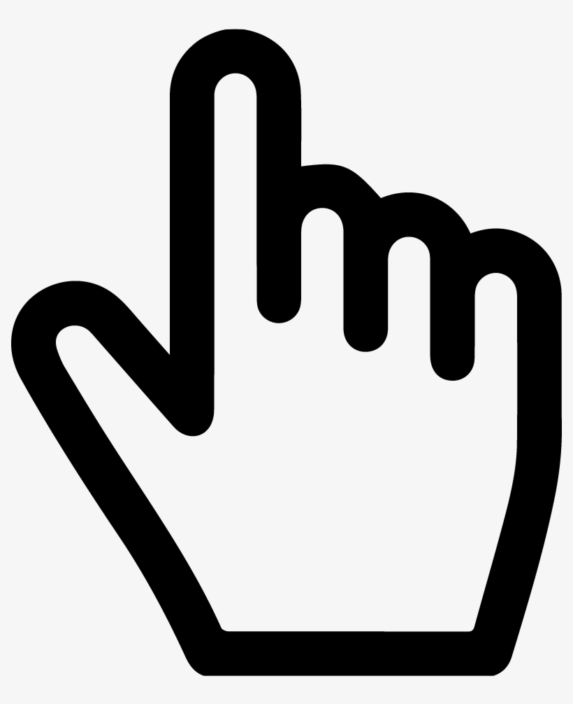 Hand Pointer Icon Transparent