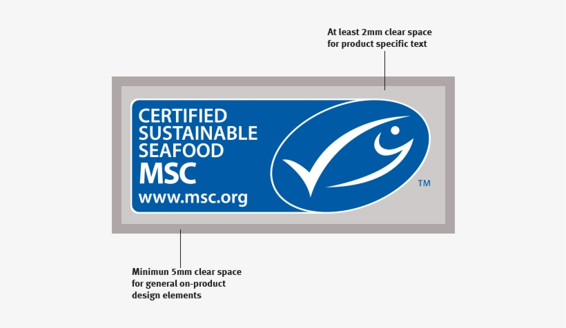 Clear Space Around Msc Label - Marine Stewardship Council - Free ...