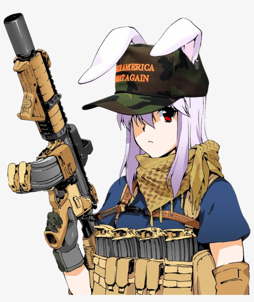 Maga Hat Tacticool Bunny G - Cartoon - Free Transparent PNG Download ...