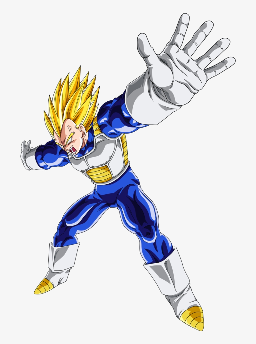 Png - Super Saiyan Vegeta Big Bang Attack - Free Transparent PNG ...
