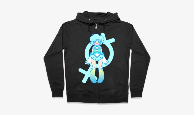 Mercury Zip Hoodie - Halloween Gives Me The Real Big Frighten Hoodie ...