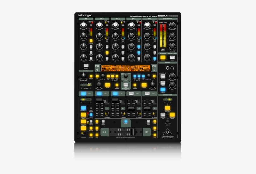Behringer Ddm - Behringer Ddm4000 4-channel Digital Dj Mixer - Free ...