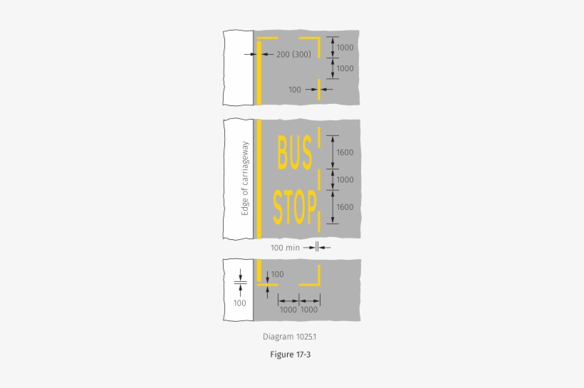 Bus Stop Road Markings Dimensions at Deborah Mcgee blog