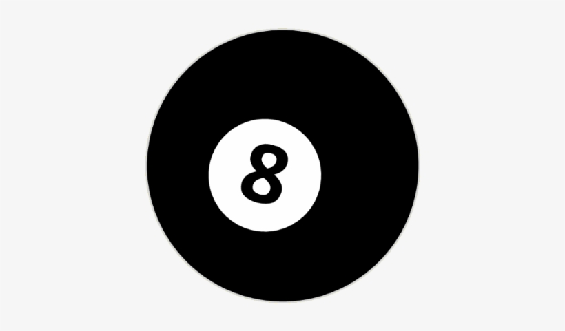 Magic 8-ball M8b - 8 Ball Vector Png - Free Transparent PNG Download ...