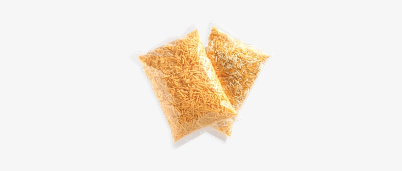 Bulk Shredded Cheese Packaging - Grated Cheese - Free Transparent PNG ...