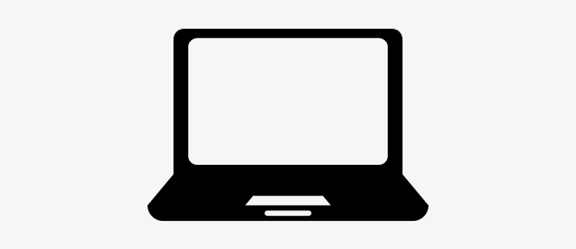 Blank Laptop Computer Screen Vector - Laptop Computer Logo - Free ...