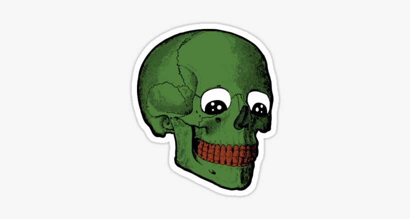 Skull Pepe - Skull - Free Transparent PNG Download - PNGkey