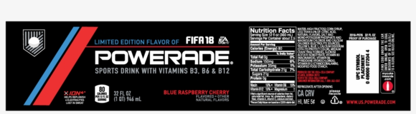 Powerade Labels-01 - Powerade Sports Drink, Lemon Lime, 20 Fl Oz (pack ...