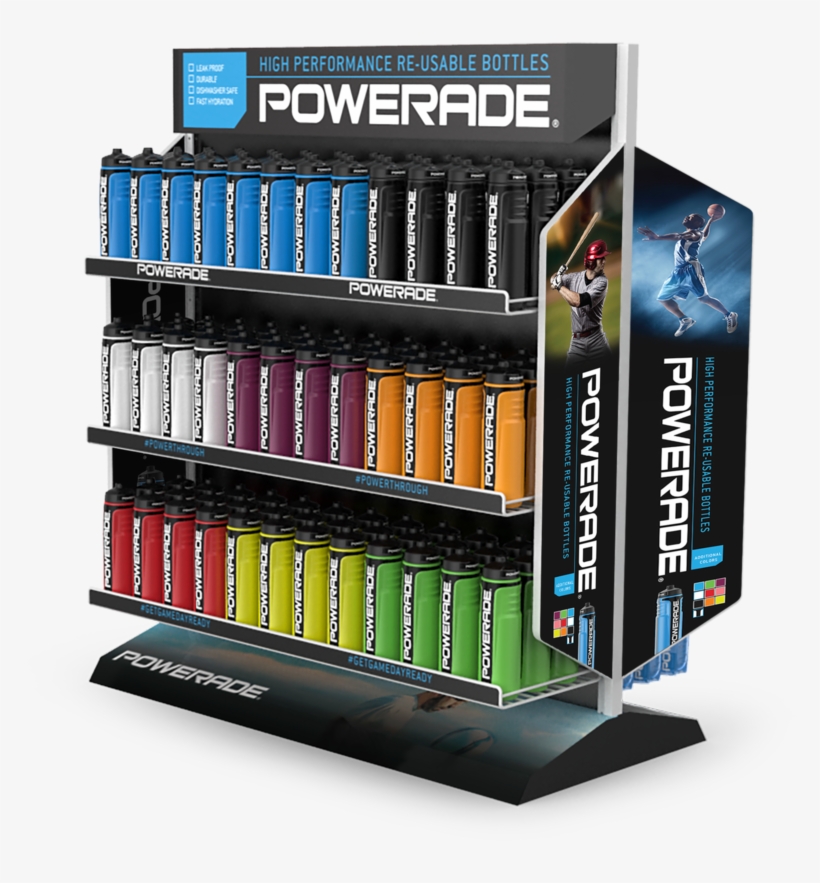 2016 03 14 Powerade Floor Display Shelf Side 002 R4 - Powerade Mixer ...