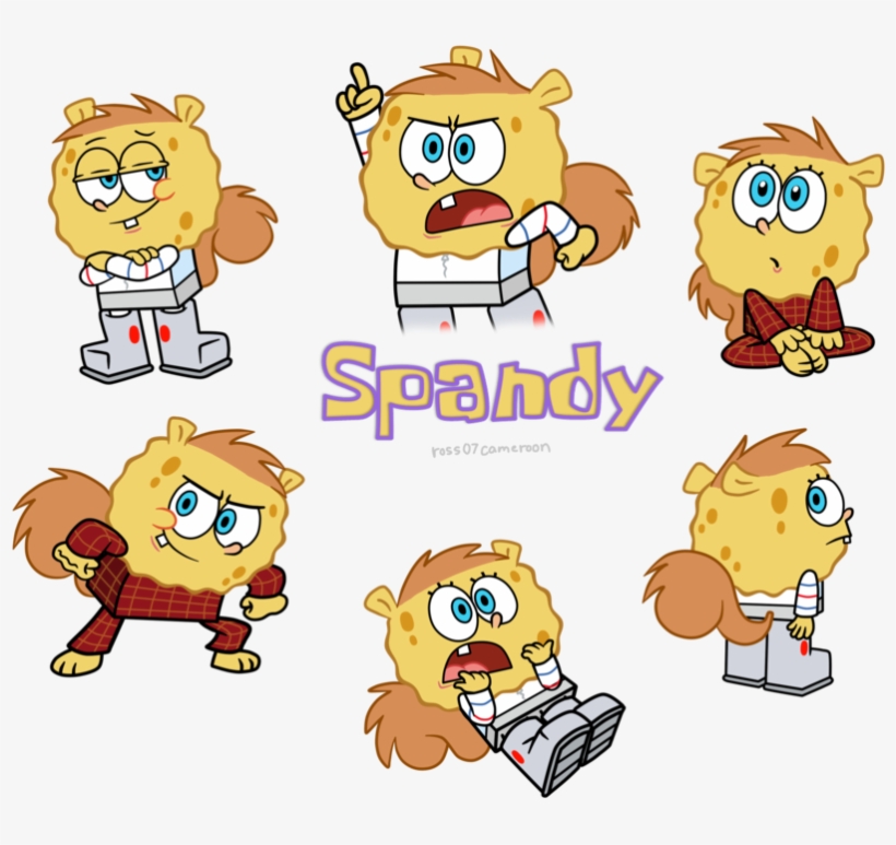 Spongebob And Sandy Family