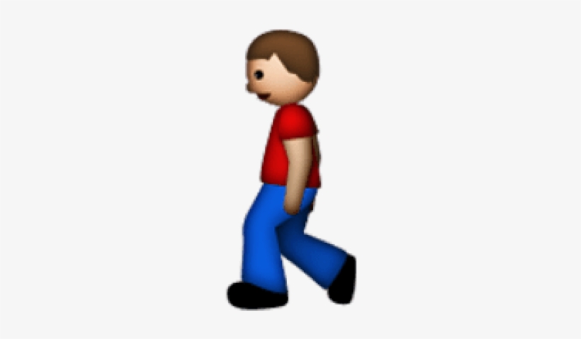 Free Png Ios Emoji Pedestrian Png Images Transparent - Walk Emoji ...