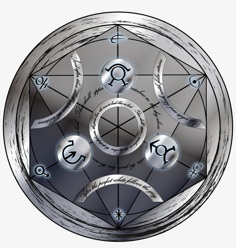 Fullmetal Alchemist Reverse Transmutation Circle