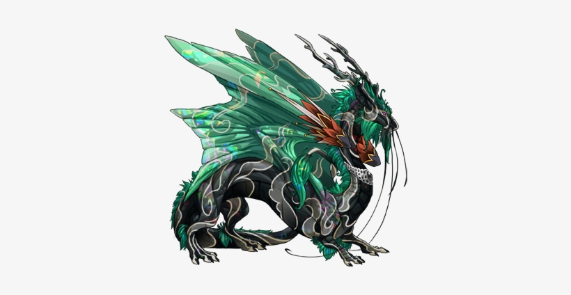 39294351 350 - Flight Rising Cool Dragons - Free Transparent PNG ...