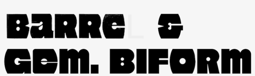 Pacella Barrel & Gemini Biform - Font - Free Transparent PNG Download ...