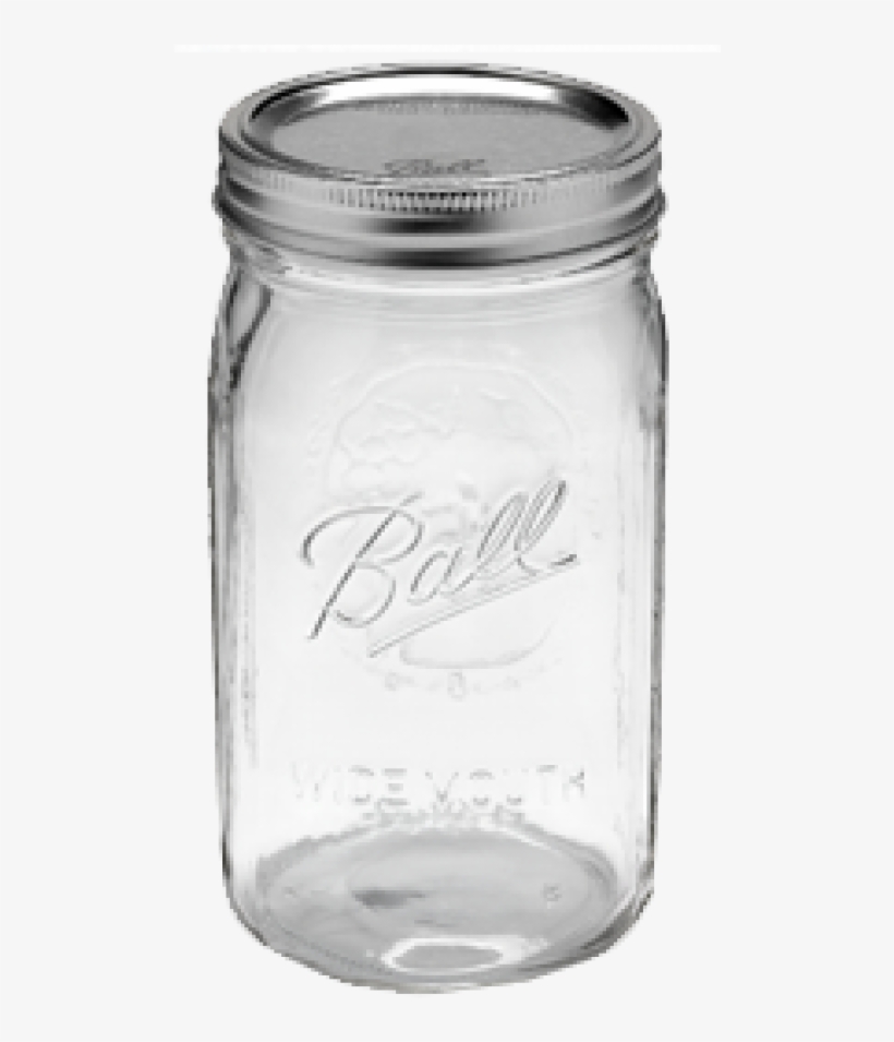 Ball Mason/canning Jars - Quart Jar - Free Transparent PNG Download ...