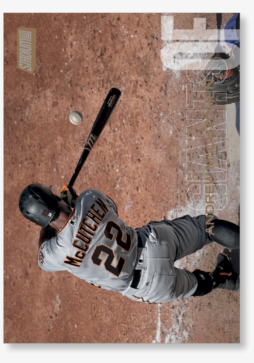 2018 Topps Baseball Stadium Club Andrew Mccutchen Base - Stickball ...