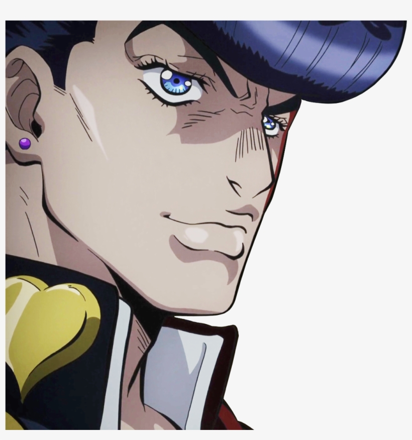 View Samegoogleiqdbsaucenao Josuke Smug Edit , - Jjba Josuke ...