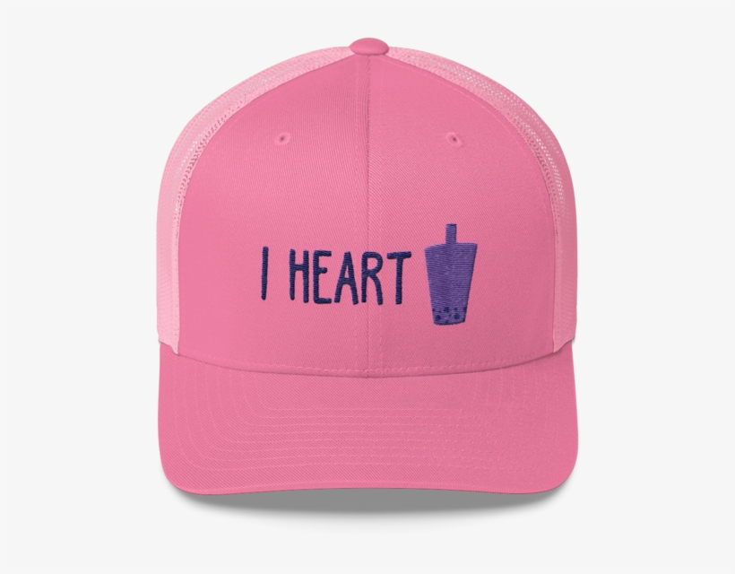 I Heart Boba Tea - Hat - Free Transparent PNG Download - PNGkey