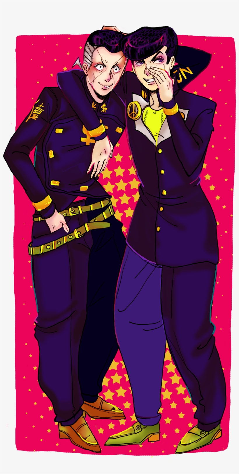 Josukeokuyasu6astars Original - Okuyasu Nijimura - Free Transparent PNG ...