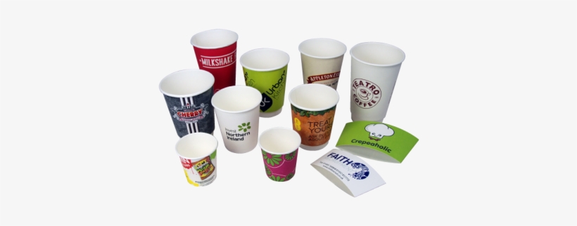 Printed Paper Cups - Free Transparent PNG Download - PNGkey