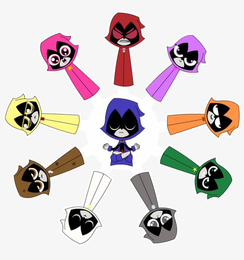 Ftrxuigcv Byc 7uvc Teen Titans Raven - Los Jovenes Titanes En Accion ...