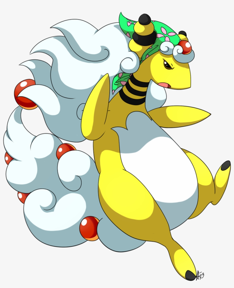 Mega Ampharos, My Dragon-sheep Baby - Sheep Dragon - Free Transparent ...