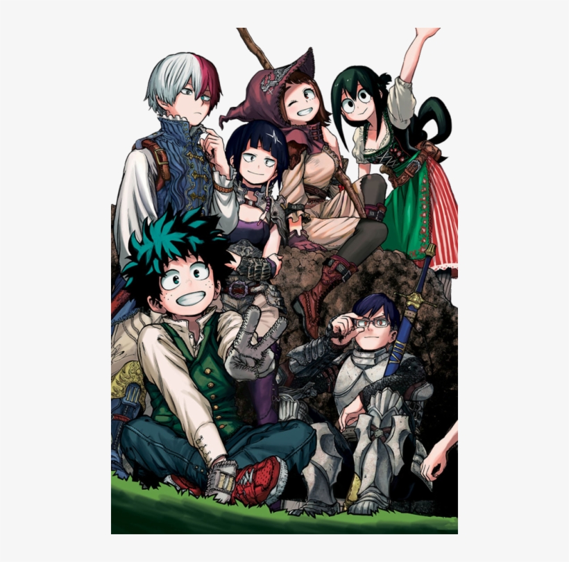 3 - My Hero Academia Fantasy - Free Transparent PNG Download - PNGkey