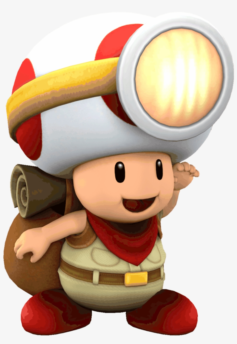 Captain Toad Transparent By Mach 7-d9h8jcl - Capitan Toad Super Smash ...