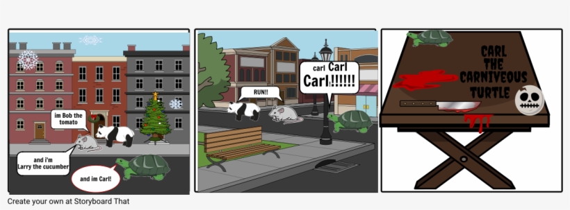 Carl The Carnivorous Turtle - Cartoon - Free Transparent PNG Download ...