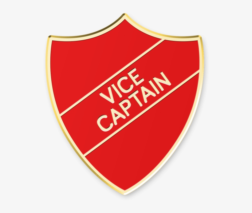 Vice Captain Shield £0 - Sports Captain Badge - Free Transparent PNG ...