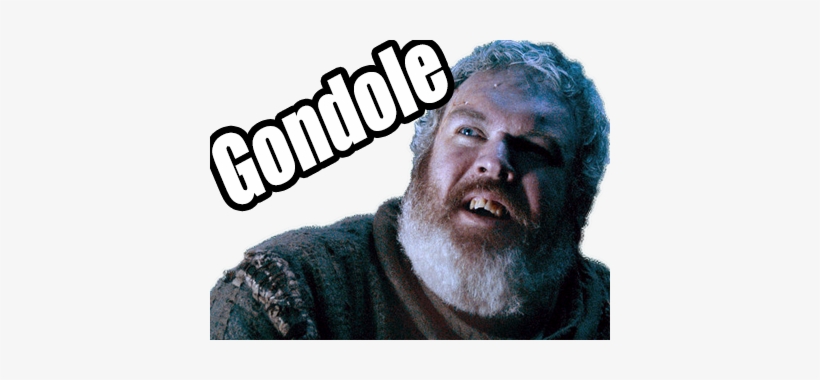 Sticker Other Hodor Gondole Got - Official Hbo Game Of Thrones Hodor ...