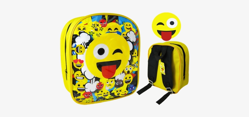 "emoji" Character Junior School Backpack - Emoji Sports Gympapåse ...