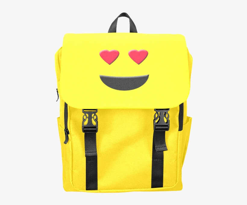 Emoticon Heart Smiley Casual Shoulders Backpack Model - Suicide Squad ...