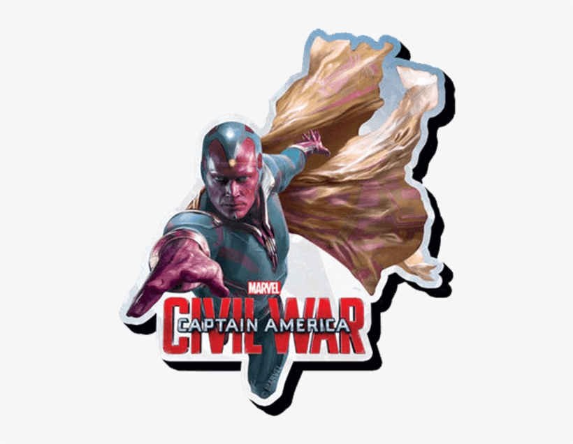 Marvel Civil War Vision Magnet - Vision Civil War Movie - Free ...