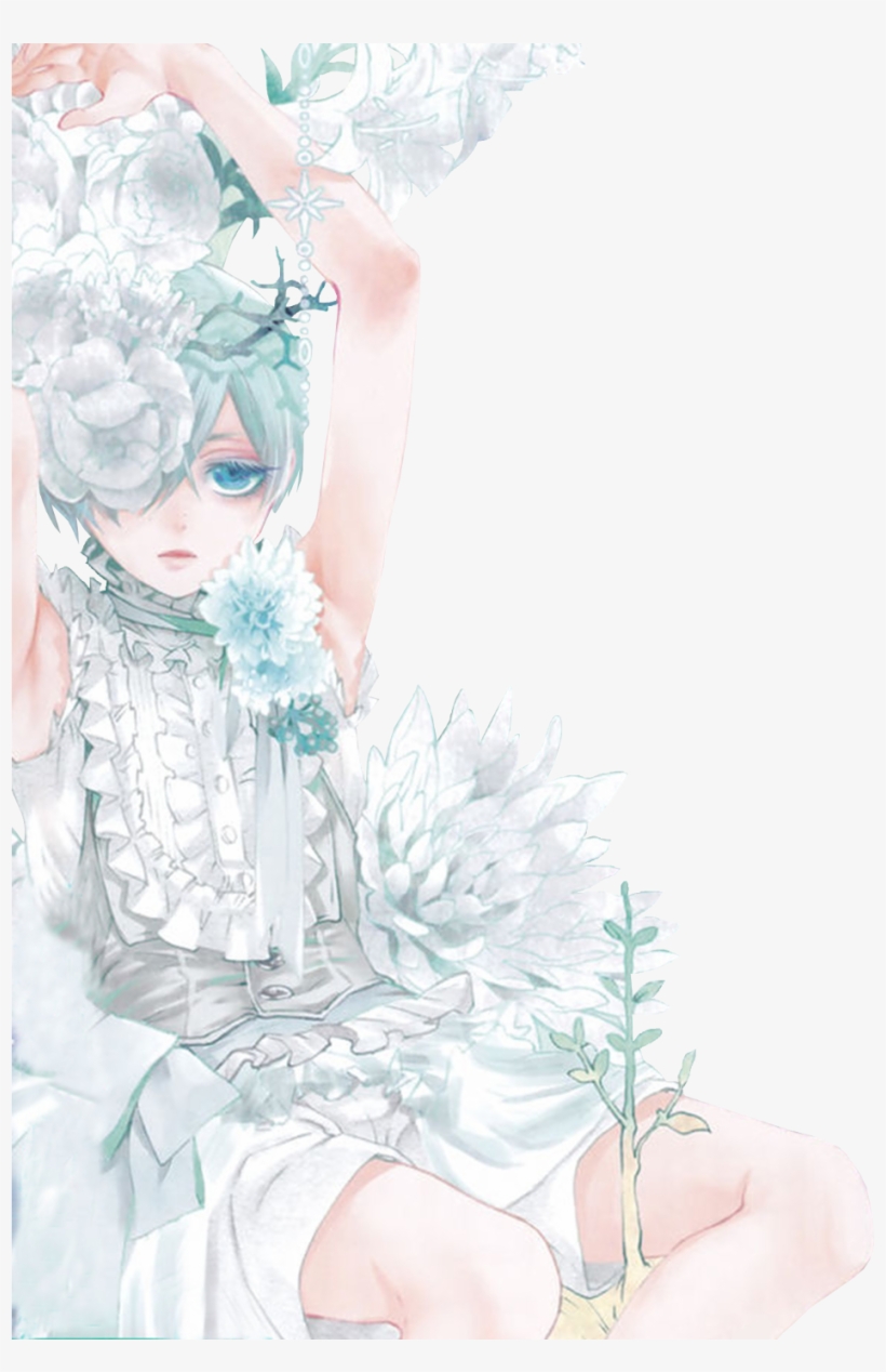 Ciel Phantomhive White Flower Render By Thewhitedevil66 - Ciel ...